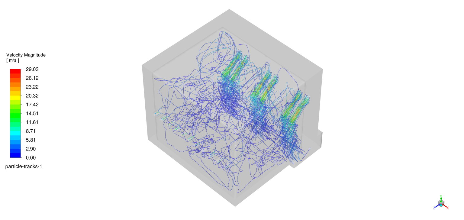 Ventilated Wall CFD Simulation: Solar Load & DPM Fluent
