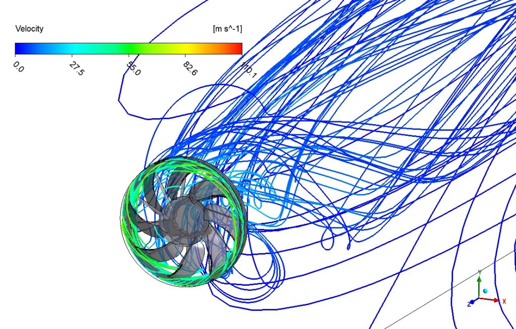 Axial Fan with Perforated Blades: A Fluent CFD Simulation | CFDLAND