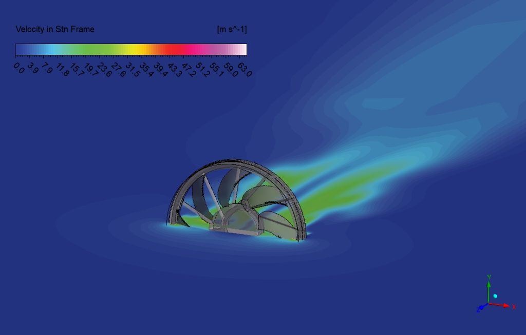 Axial Fan with Perforated Blades: A Fluent CFD Simulation | CFDLAND