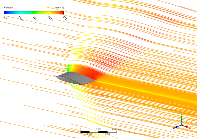 Shock Wave In Supersonic Flow CFD Simulation | ANSYS Fluent Tutorial ...