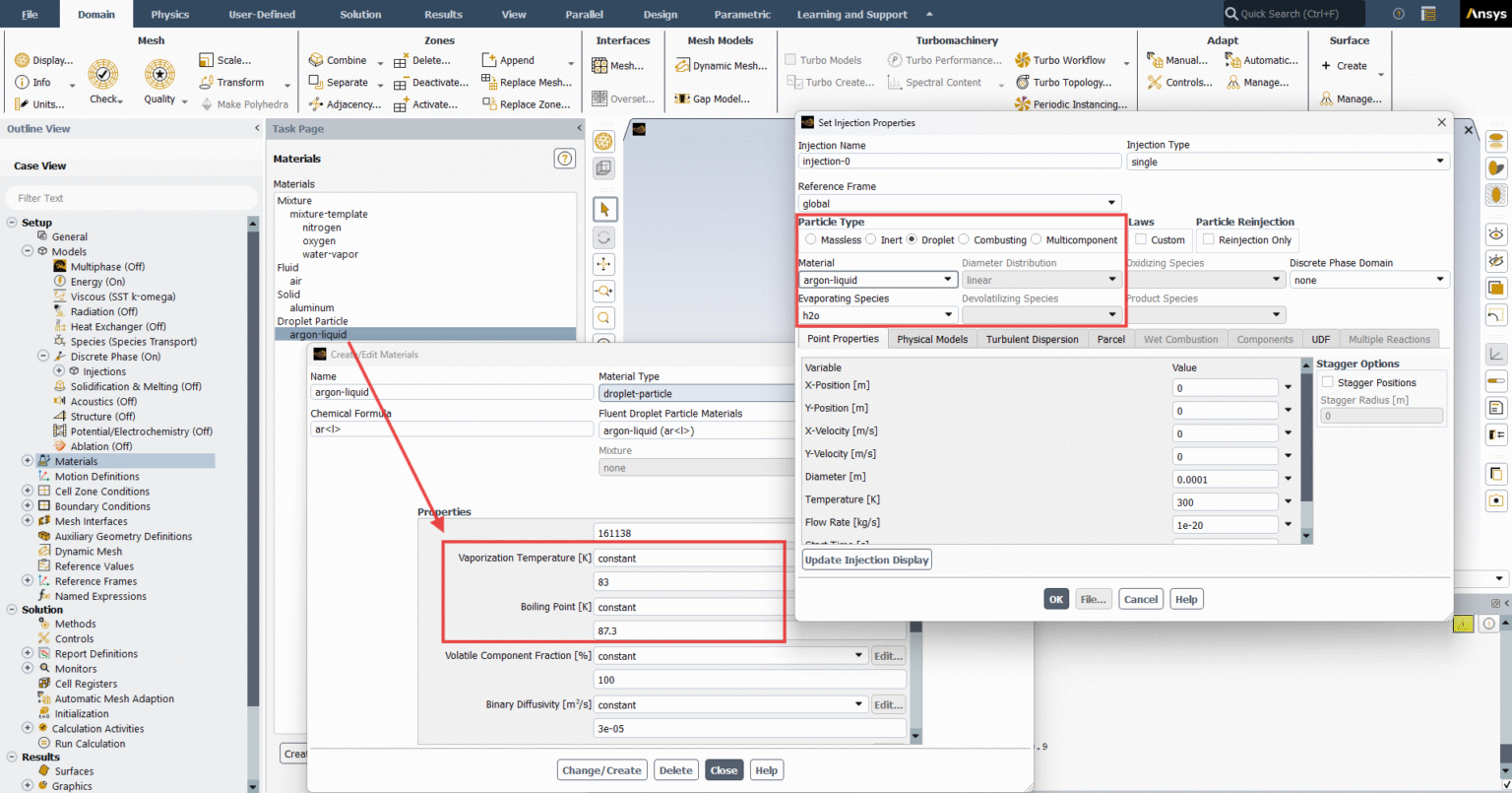 DPM Particle Types in ANSYS Fluent: A Comprehensive Guide | CFDLAND