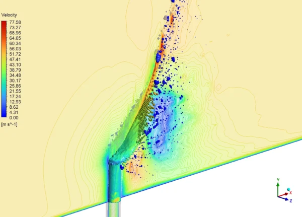 VOF to DPM CFD Simulation, Jet in Crossflow for Aeronautical ...
