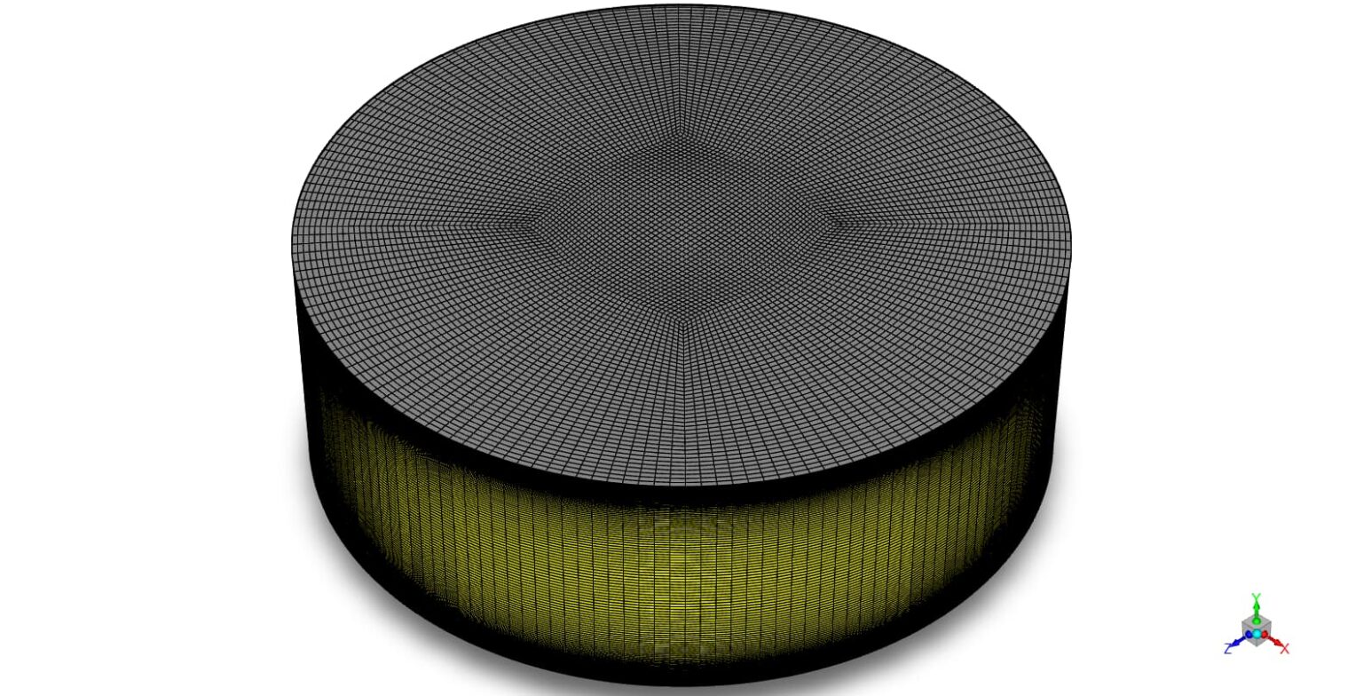 Fluid Between Rotating Disk CFD Analysis | ANSYS Fluent Tutorial